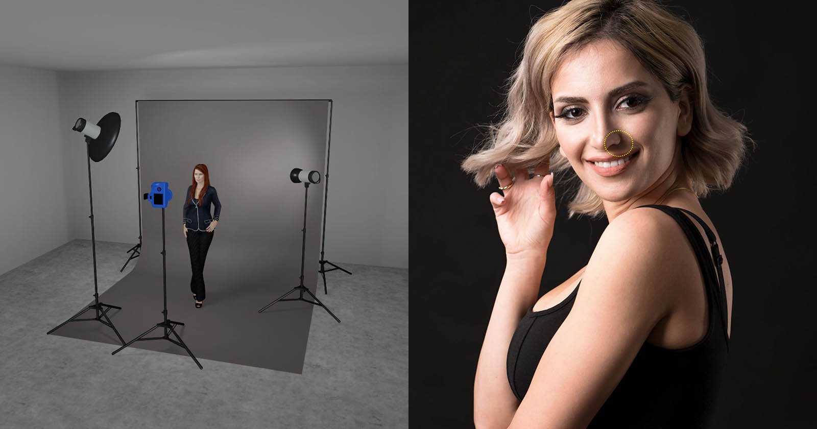 What is Loop Lighting and How to Use It for Portrait Photos | PetaPixel ...